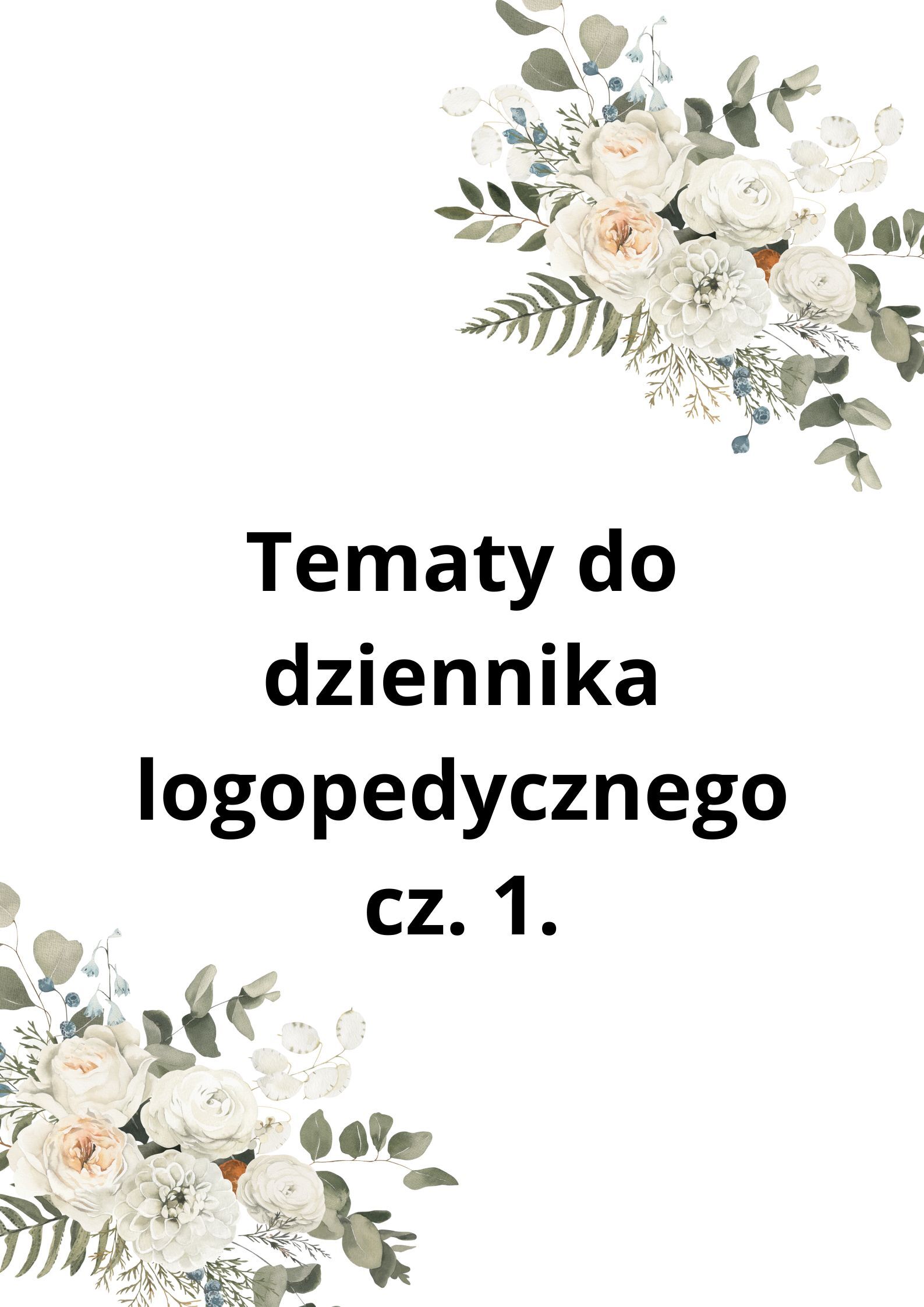 kolologopedyczne » TEMATY do dziennika logopedycznego, cz. 2